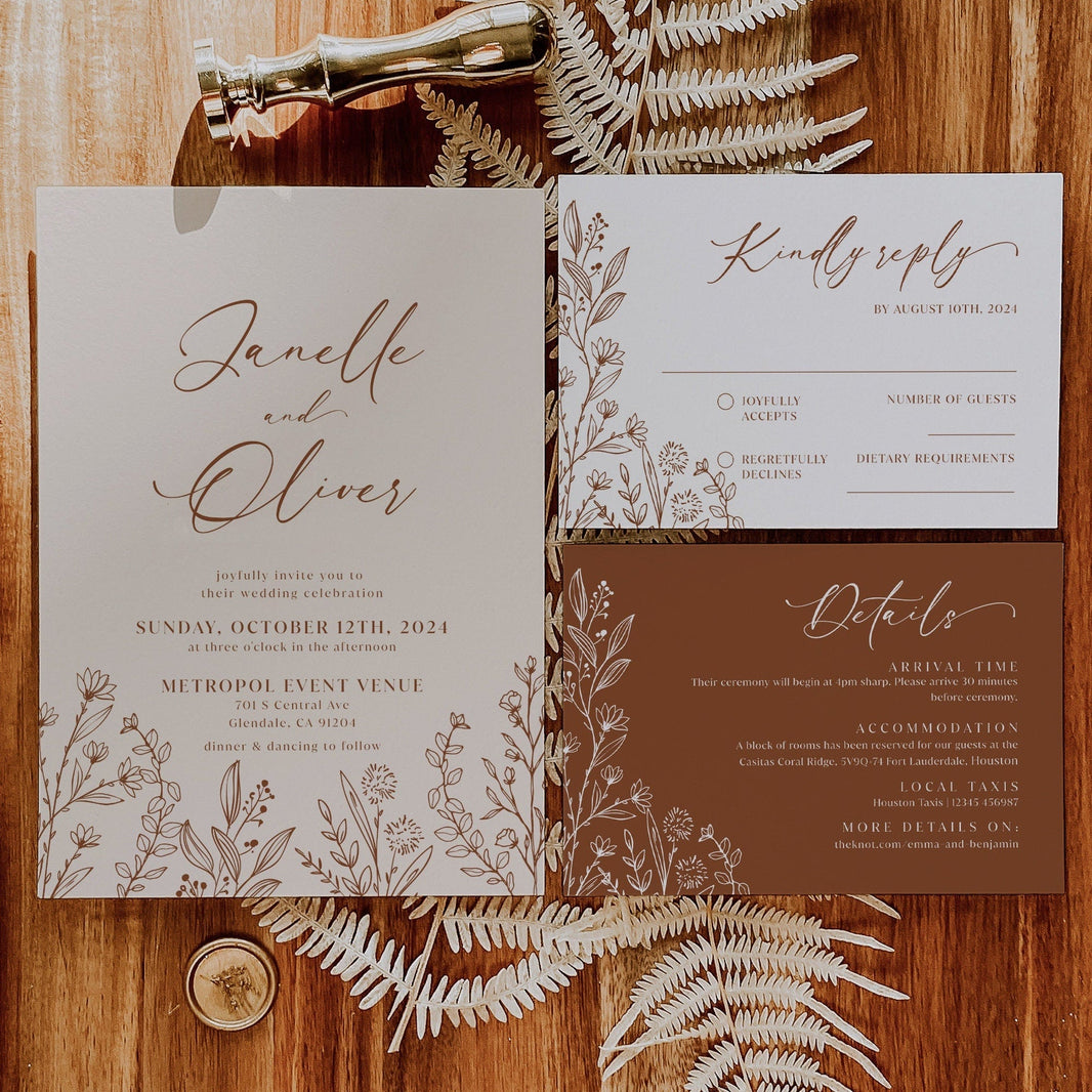 Wedding Invitations – LovelyTemplatesCo